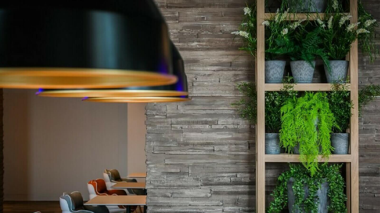 Anthracite Wedgewood Wood | Muros Wall Panels